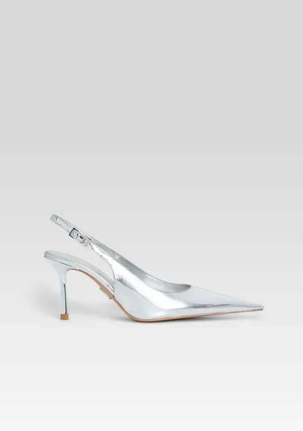 Retrofete Christine Slingback - Silver