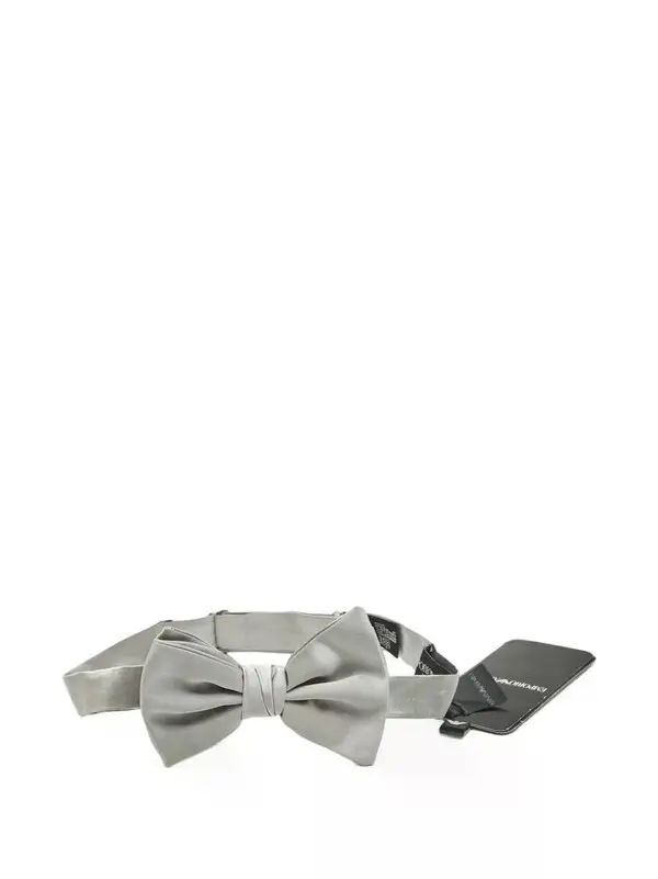 Emporio Armani Satin-finish Silk Bow Tie