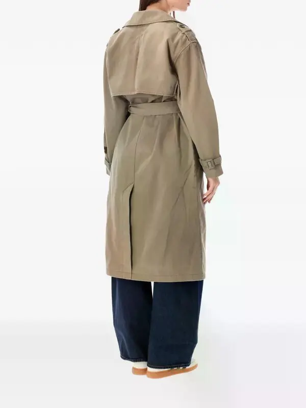 LEVI'S Double-breasted Belted Trench Coat