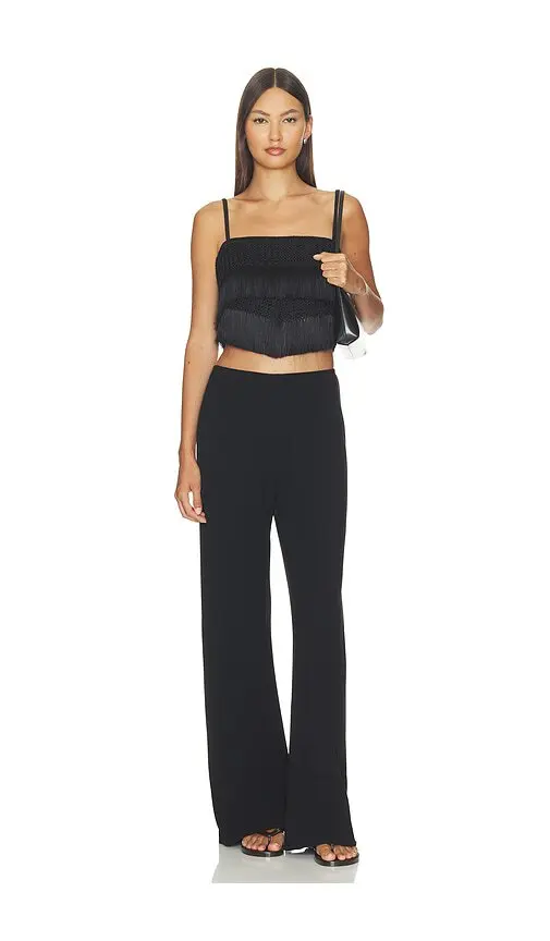 PatBO Ayla Fringe Top