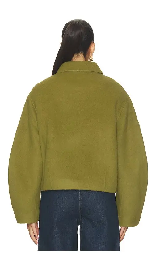 Cult Gaia Reena Outerwear In Olive
