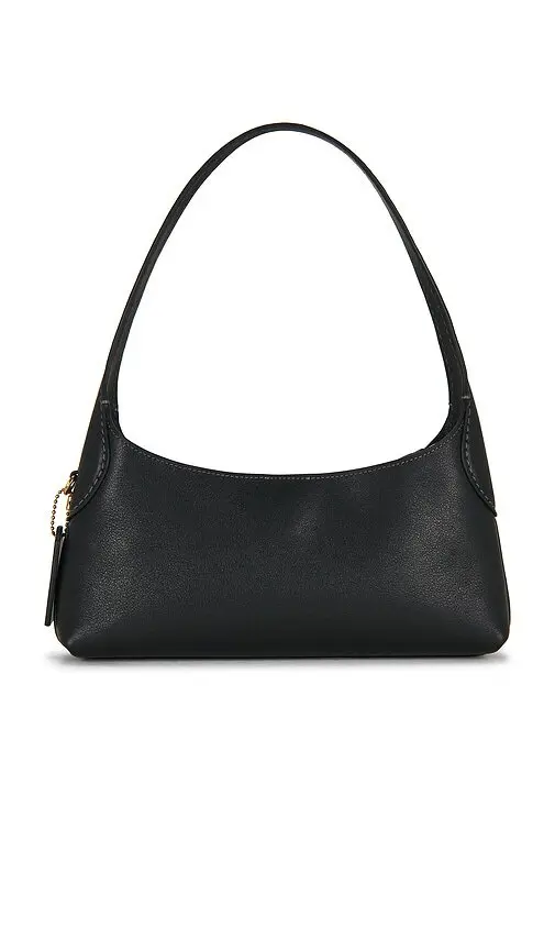 COACH Natural Grain Leather Brooklyn Shoulder Bag 26