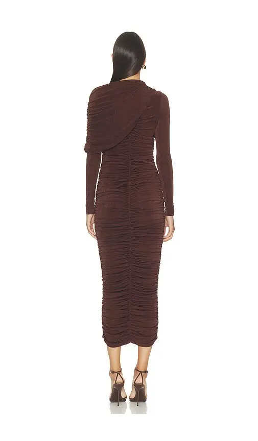 Bardot Melina Gathered Midi Dress