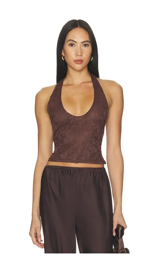 LOVERS AND FRIENDS Winnie Top In Brown