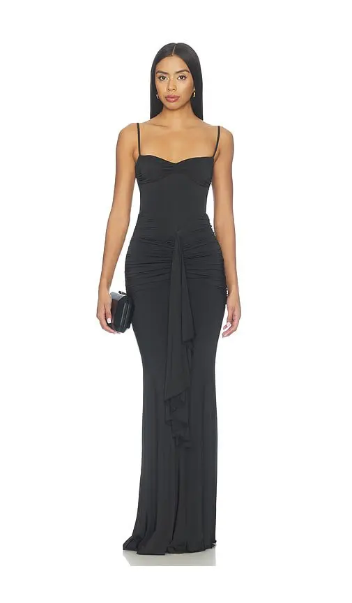 LOVERS AND FRIENDS Emmy Maxi Dress - Black