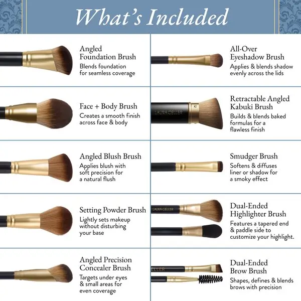 Laura Geller Beauty Brush Vault Limited Edition Set