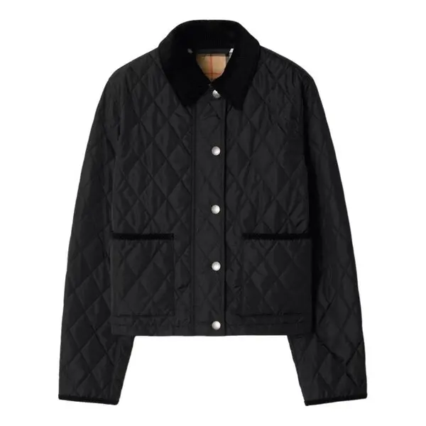 Burberry 26fw Oldham Cropped Quilted Jacket