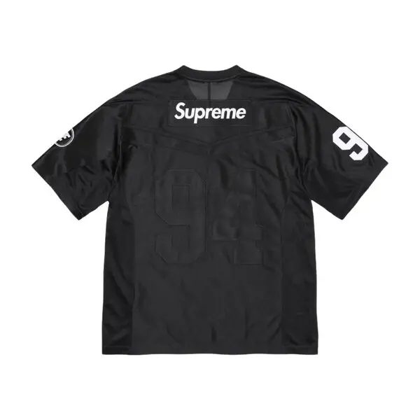 Supreme Fw26 X Nike Football Jersey - Black