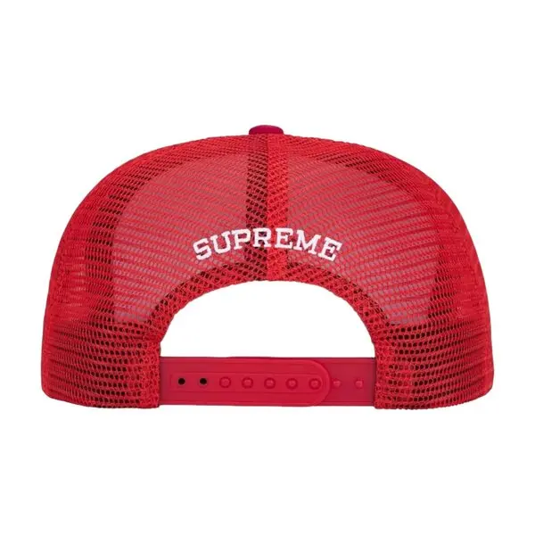 Supreme Fw26 Authorized Mesh Back 5-panel - Red