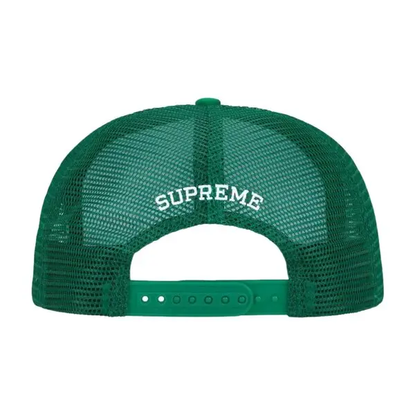 Supreme Fw26 Authorized Mesh Back 5-panel - Green