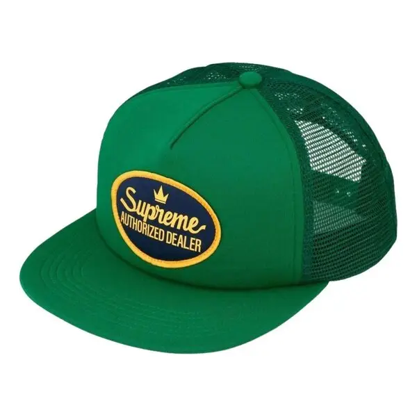 Supreme Fw26 Authorized Mesh Back 5-panel - Green