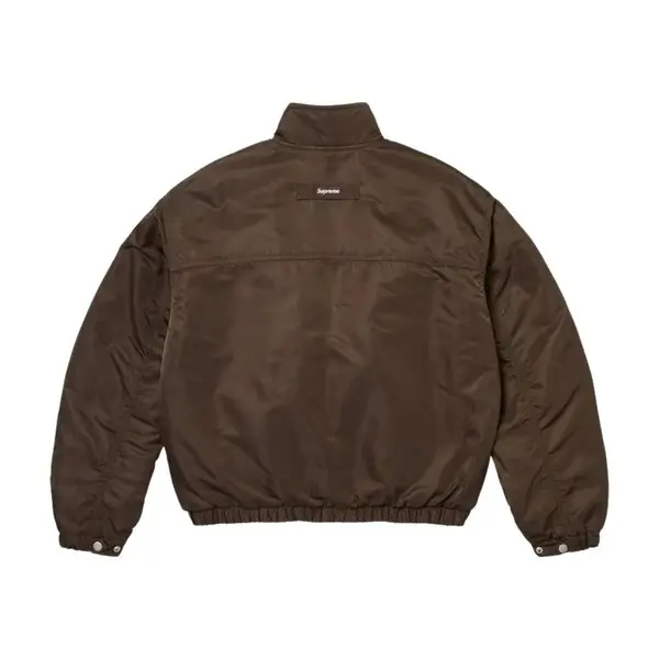 Supreme Fw26 Stand Collar Lined Nylon Jacket