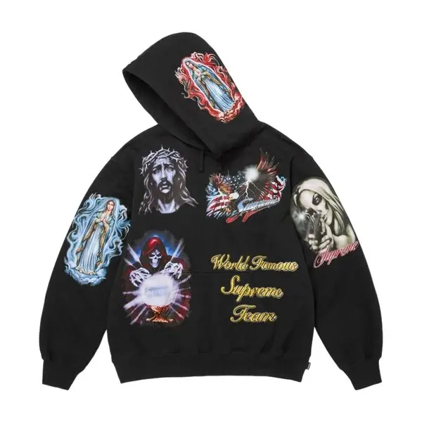 Supreme Fw26 Stickers Hooded Sweatshirt