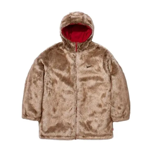 Supreme Fw26 X Nike Faux Fur Reversible Parka