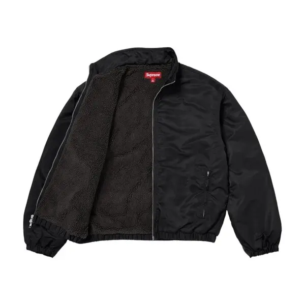Supreme Fw26 Stand Collar Lined Nylon Jacket