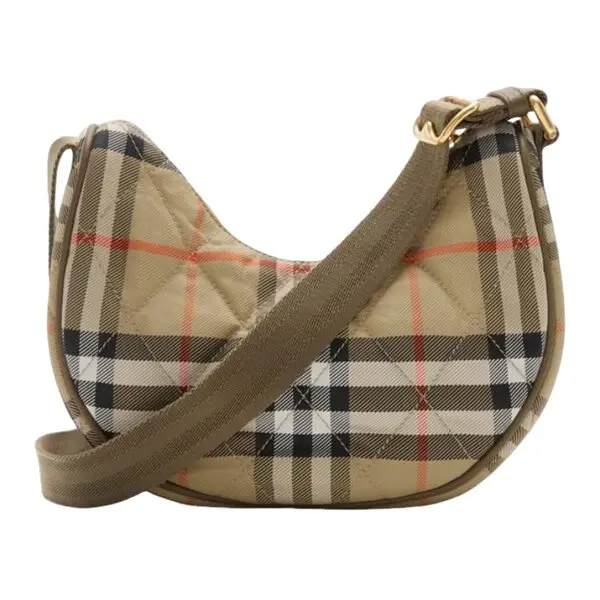 Burberry 26fw Horseshoe Cross Bag - Beige