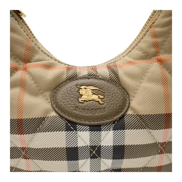 Burberry 26fw Horseshoe Cross Bag - Beige