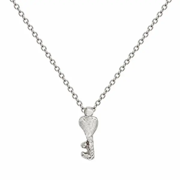 DE ROMS The Promise Molten Small Key Necklace