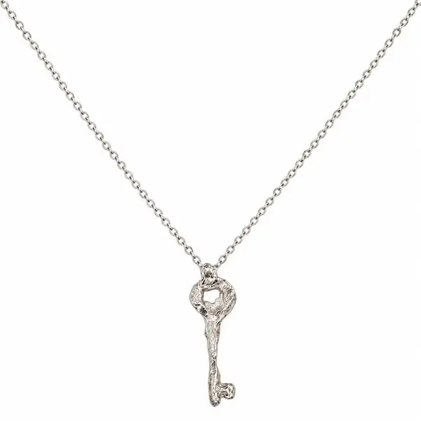 DE ROMS The Unfolding Molten Large Key Necklace