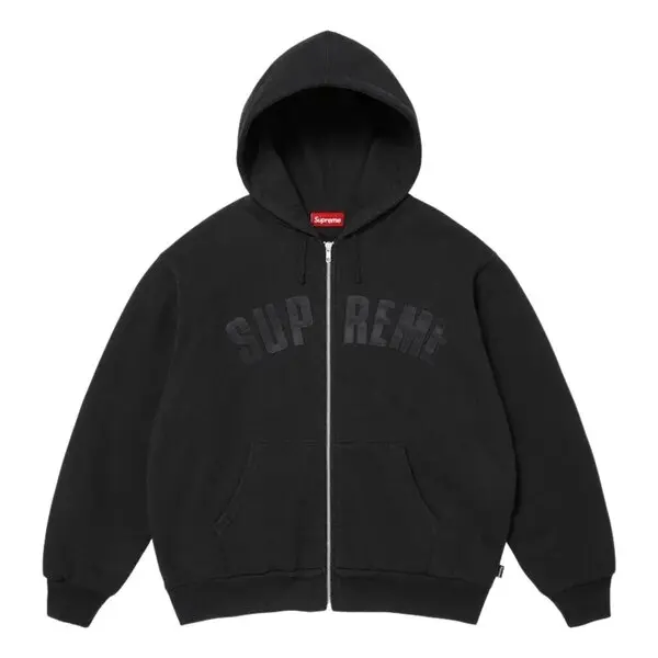 Supreme Fw26 Arc Thermal Lined Zip Up Hooded Sweatshirt