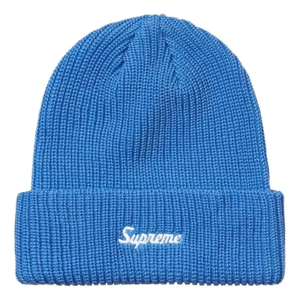 Supreme Fw26 Loose Gauge Beanie - Blue