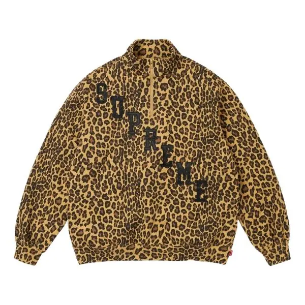Supreme Fw26 Slant Appliqué Half Zip Pullover