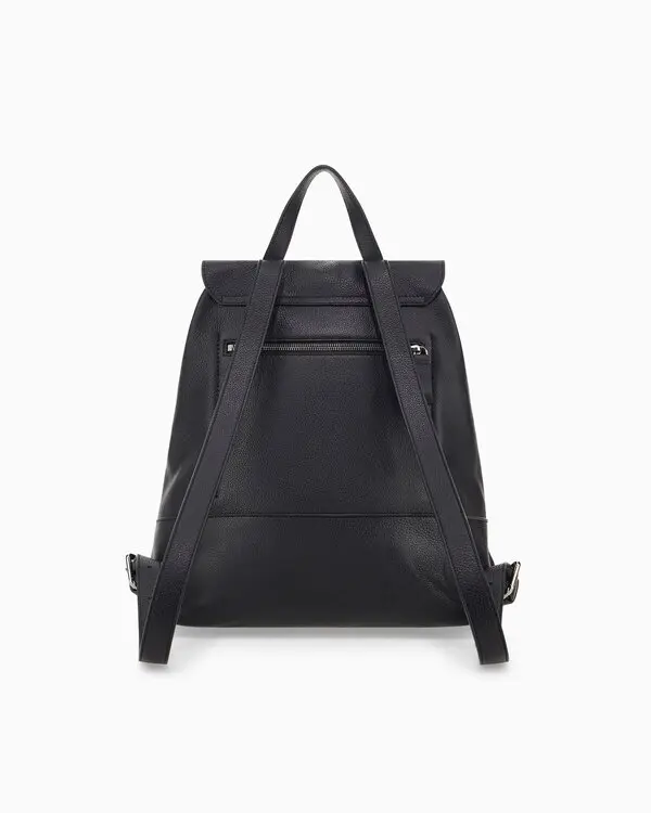 Giorgio Armani X Kith Pebbled-leather Backpack