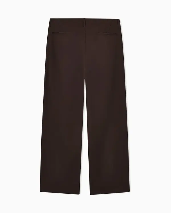 Giorgio Armani Pure Cotton Flat-front Trousers X Kith