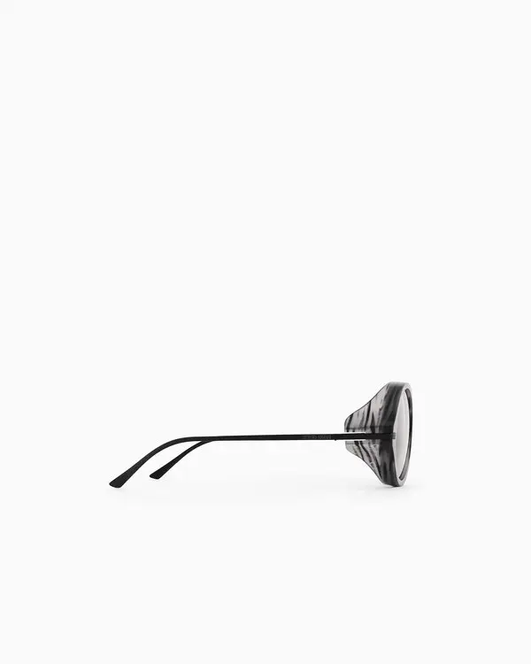 Giorgio Armani Round-shaped Sunglasses - Black