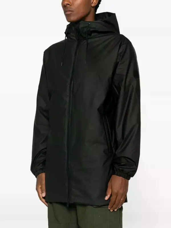 Rains Lohja Hooded Zip-up Insulated Coat