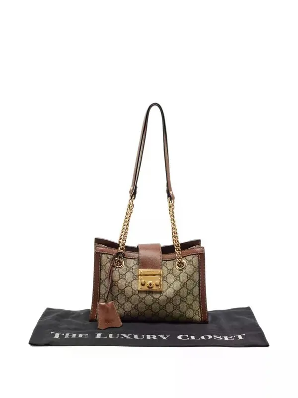 Gucci Padlock Gg Supreme Shoulder Bag