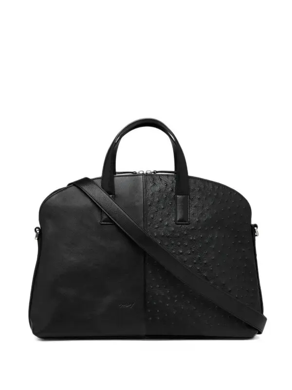 Marsèll Trasporta Spezzata Ostrich-effect Panelled Tote Bag