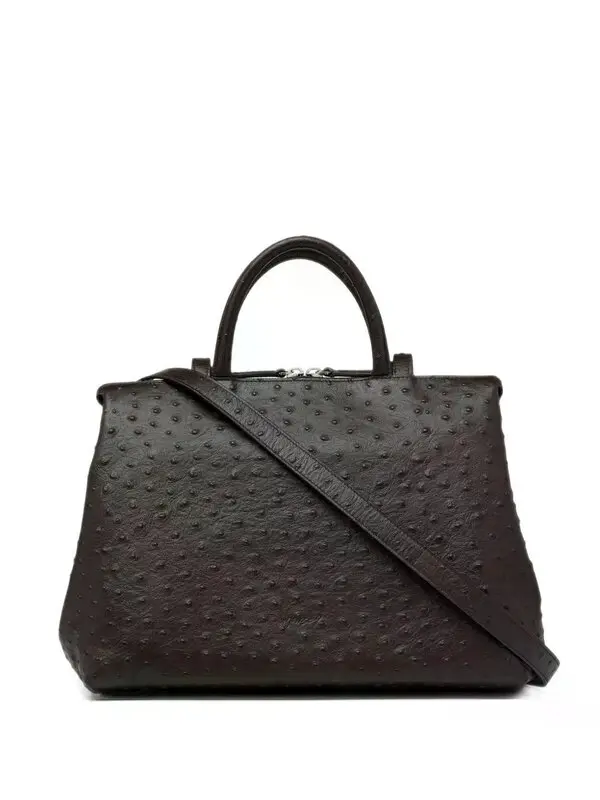 Marsèll 4 Dritta Ostrich-effect Leather Tote Bag