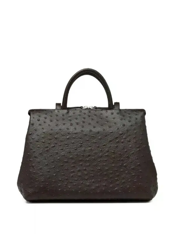 Marsèll 4 Dritta Ostrich-effect Leather Tote Bag