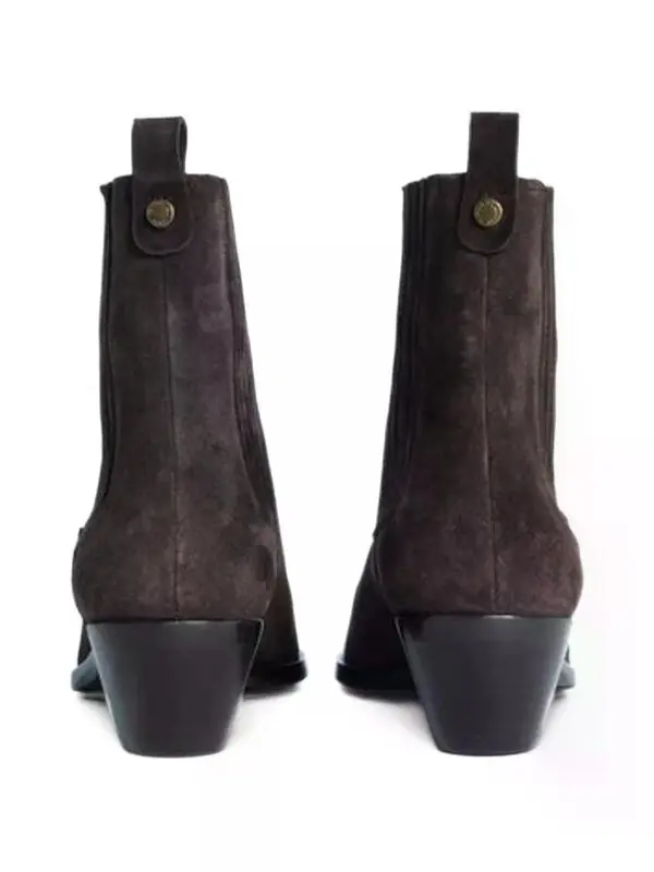 Roberto Festa Aurea Suede Pointed-toe Ankle Boots
