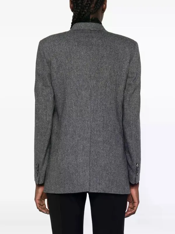 Tagliatore Herringbone Double-breasted Jacket