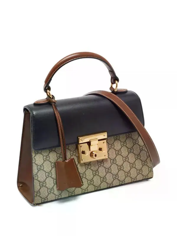 Gucci Small Padlock Gg Supreme Tote Bag