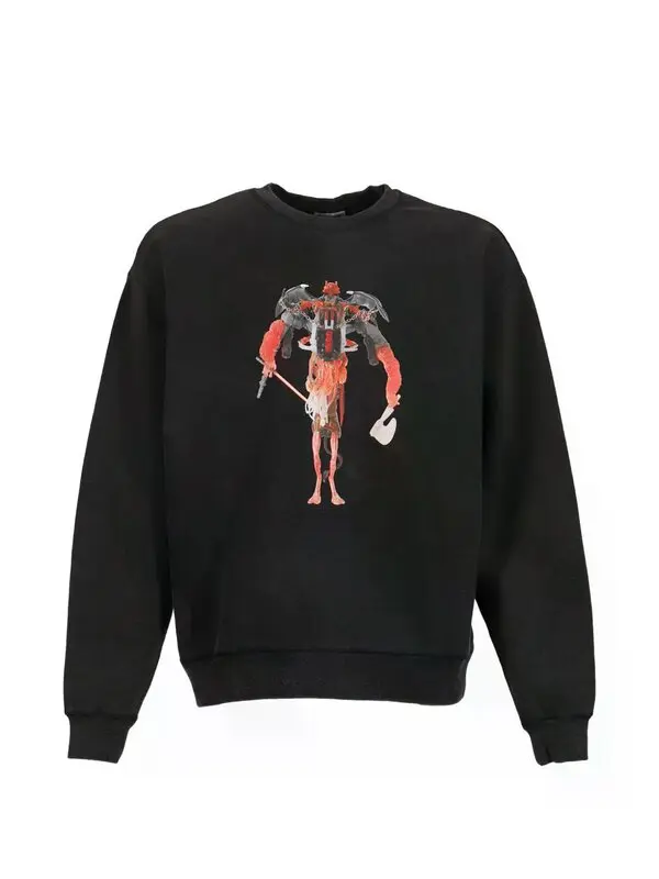 SHT Heartwork Graphic-print Sweater