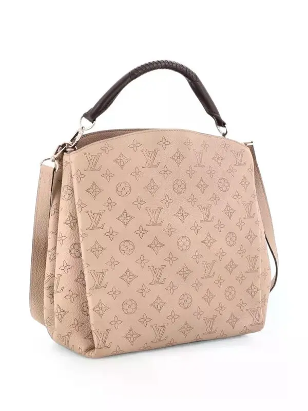 LOUIS VUITTON Babylone Handbag Mahina Leather Pm Hobo Bag