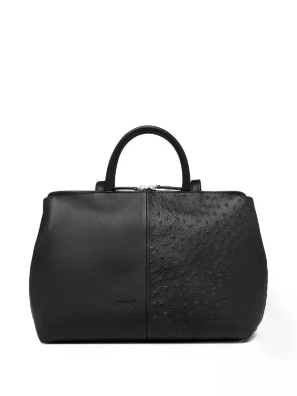 Marsèll 4 Dritta Spezzata Ostrich-effect Panelled Tote Bag