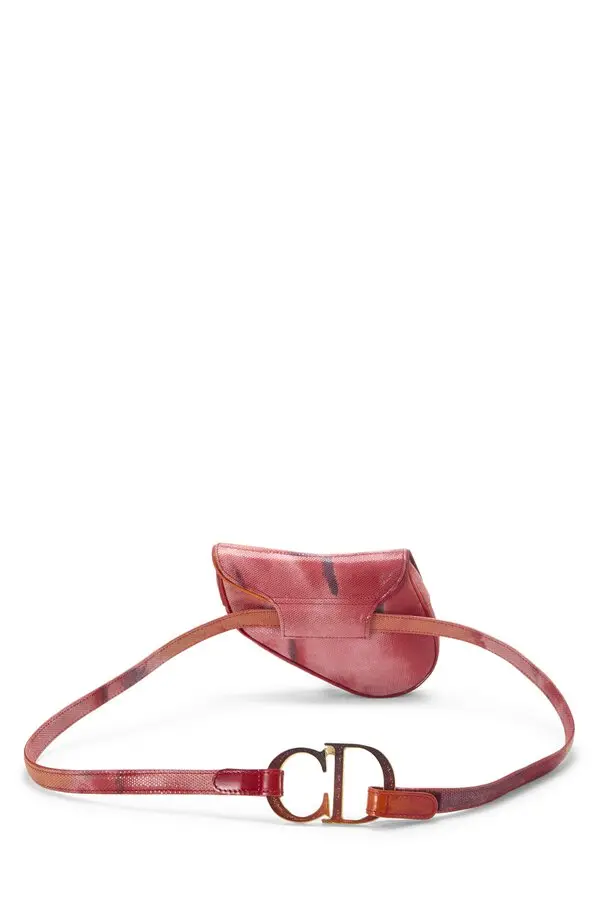 Dior Suede Saddle Belt Bag