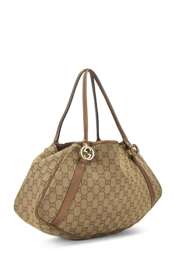 Gucci Original Gg Lurex Twins Tote