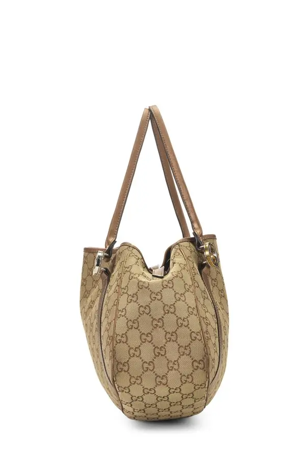 Gucci Original Gg Lurex Twins Tote