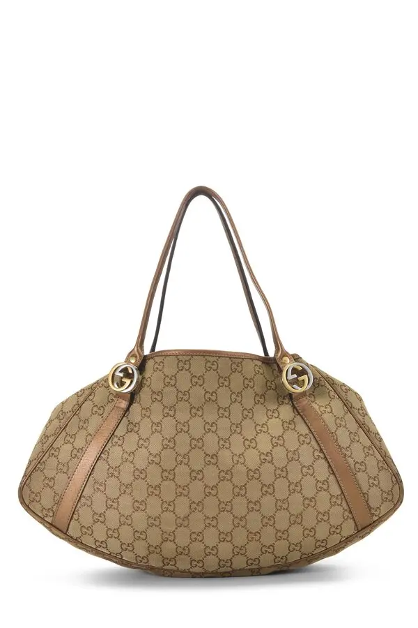 Gucci Original Gg Lurex Twins Tote