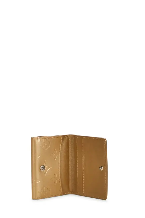 LOUIS VUITTON Mat Vernis Ludlow Card Holder