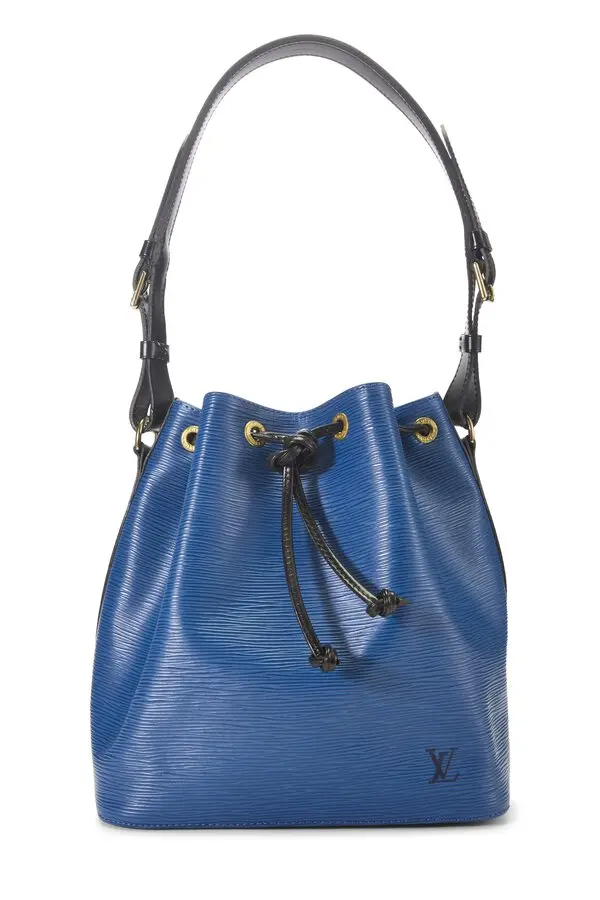 LOUIS VUITTON Bicolor Toledo Blue & Black Epi No