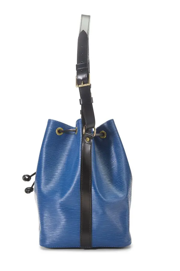 LOUIS VUITTON Bicolor Toledo Blue & Black Epi No