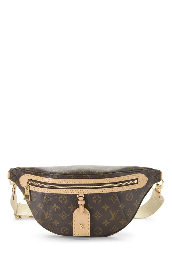 LOUIS VUITTON Monogram Canvas High Rise Bumbag