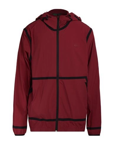 Lacoste Jacket Burgundy Size Polyamide, Elastane - Red