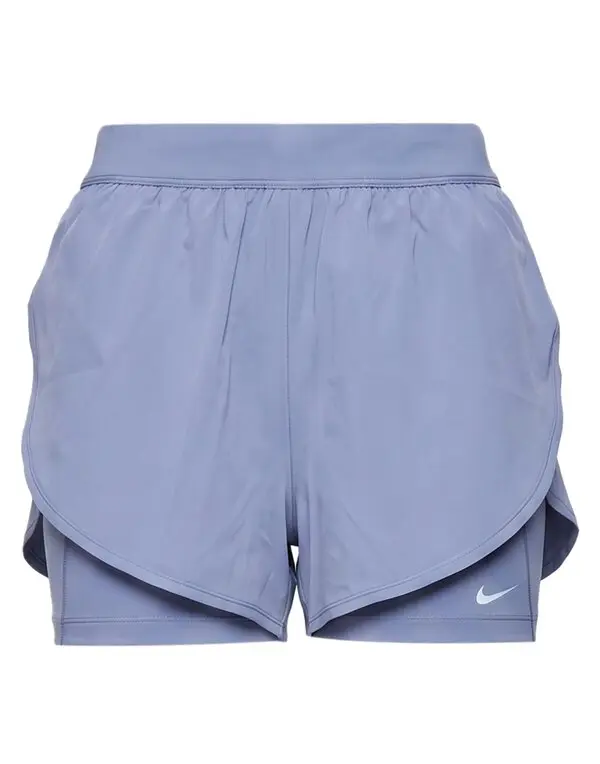 Nike Shorts & Bermuda Shorts Size Polyester, Elastane - Blue